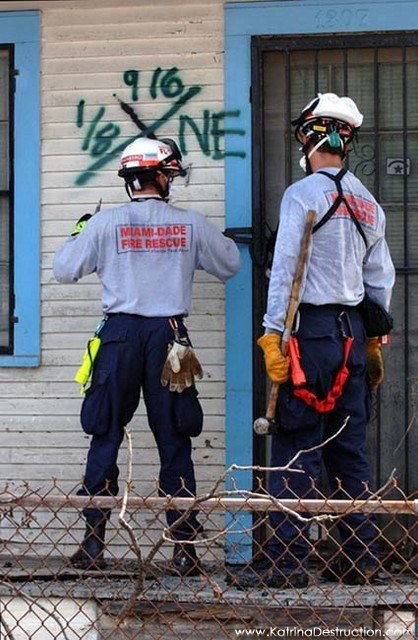 Pre-Printed FEMA Search Marking Sticker - Disaster Decal