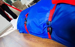 Ski-Slide-Pad Emergency Evacuation Device