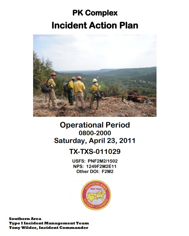 IAP example_wildfire