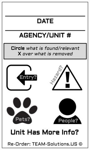 TEAM Solutions Flood Search Sticker © > TEAM Solutions