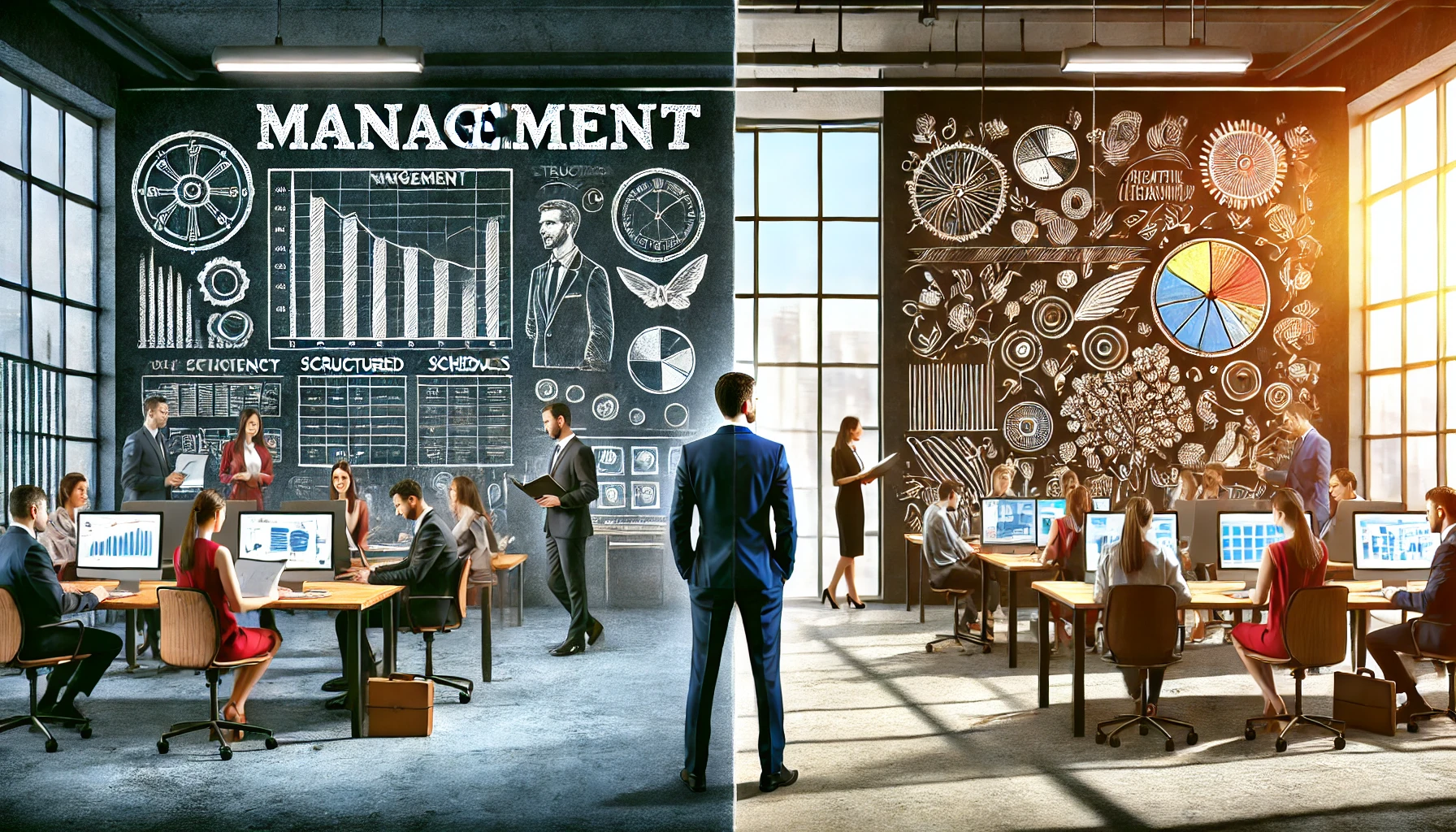 Management vs. Leadership: The Tale of Two Paths > TEAM Solutions